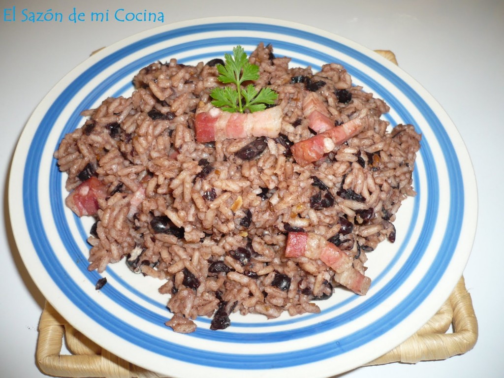CUBAN CUISINE: Black Beans and Rice Dish. (Congrí) Recipe. + COCINA ...
