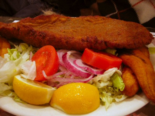 BREADED BEEFSTEAK CUBAN STYLE (Photos) * * BISTEC EMPANIZADO estilo ...