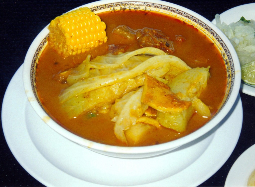 CUBAN CUISINE: “Beef Broth” cuban style. (Photos) ** “CALDO DE RES ...