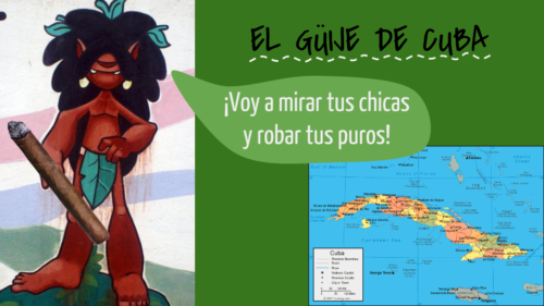 A CUBAN Mythological Character: EL GÜIJE. Photos. UN PERSONAJE ...